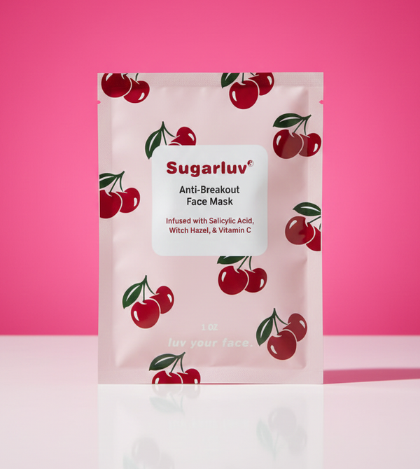 Anti-Breakout Face Mask - Infused with Salicylic Acid – Sugarluv